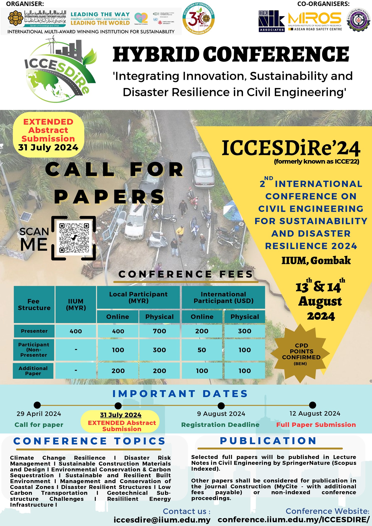 International Conference on Civil Engineering – Integrating Innovation ...