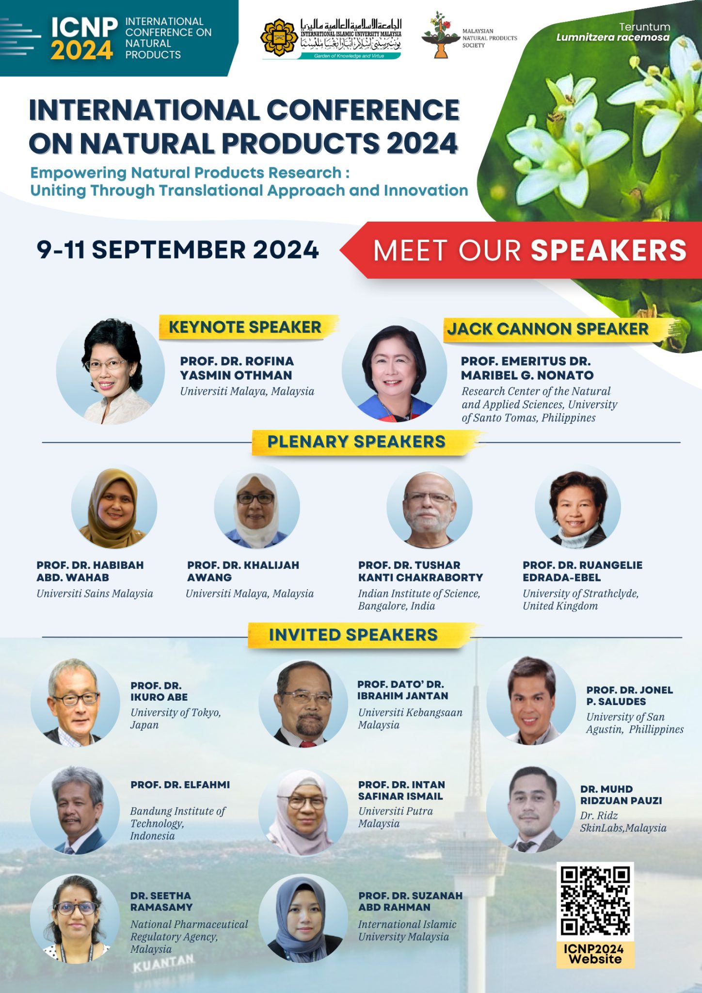 International Conference on Natural Products 2024 – Empowering natural products : Uniting ...