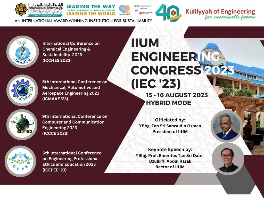 congress 2023 – IIUM Engineering Congress 2025