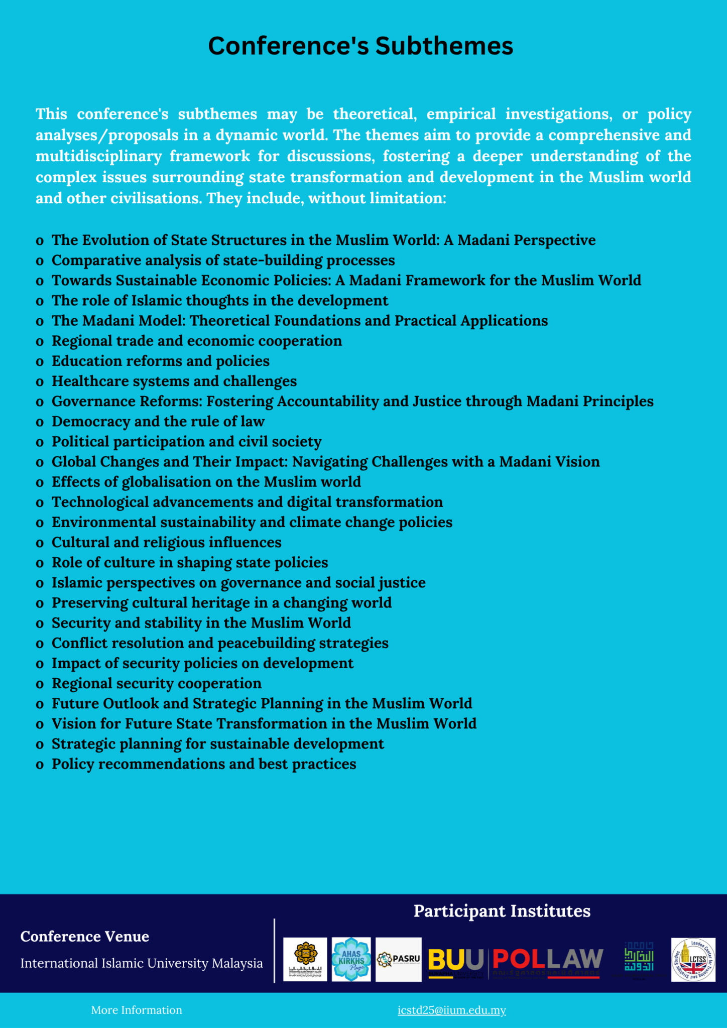 The 2nd International Conference on State Transformation and ...